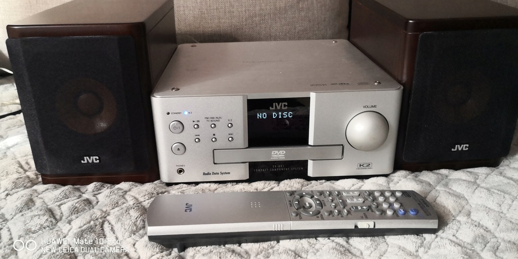 Mikro wieża JVC EX A1 z DVD zadbana z pilotem - 12387611031 - oficjalne archiwum Allegro