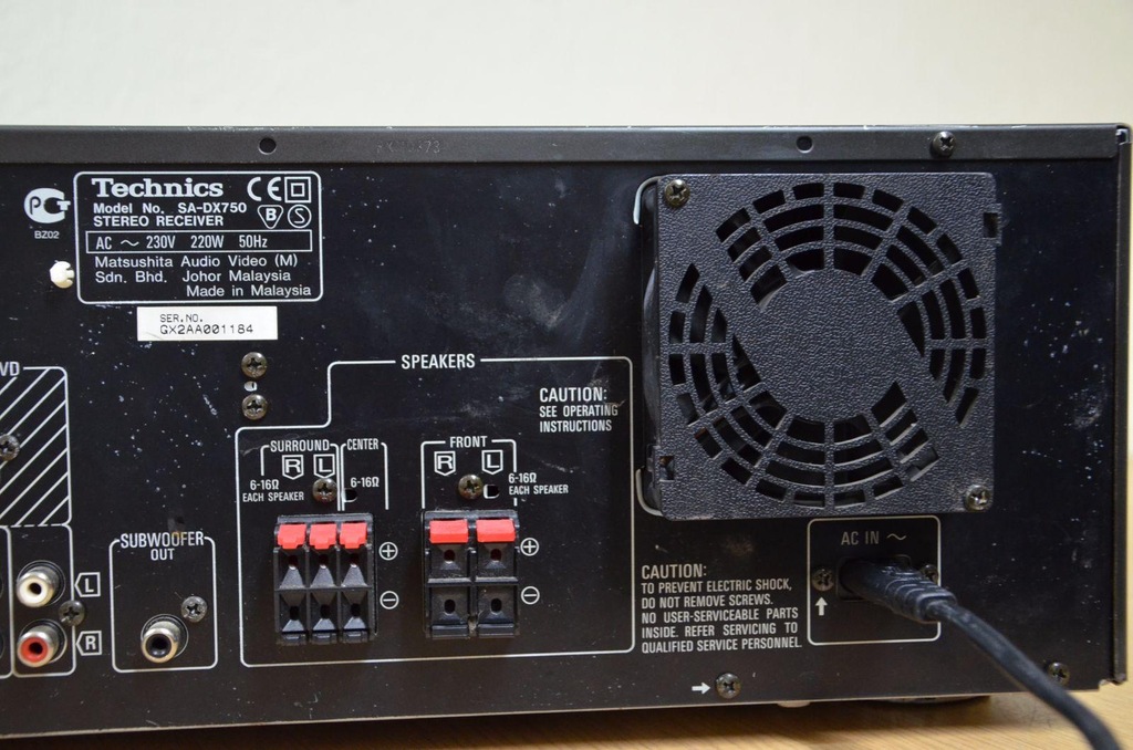 AMPLITUNER TECHNICS SA-DX750 KINO DOLBY DIGITAL - 7552656789 - oficjalne archiwum Allegro