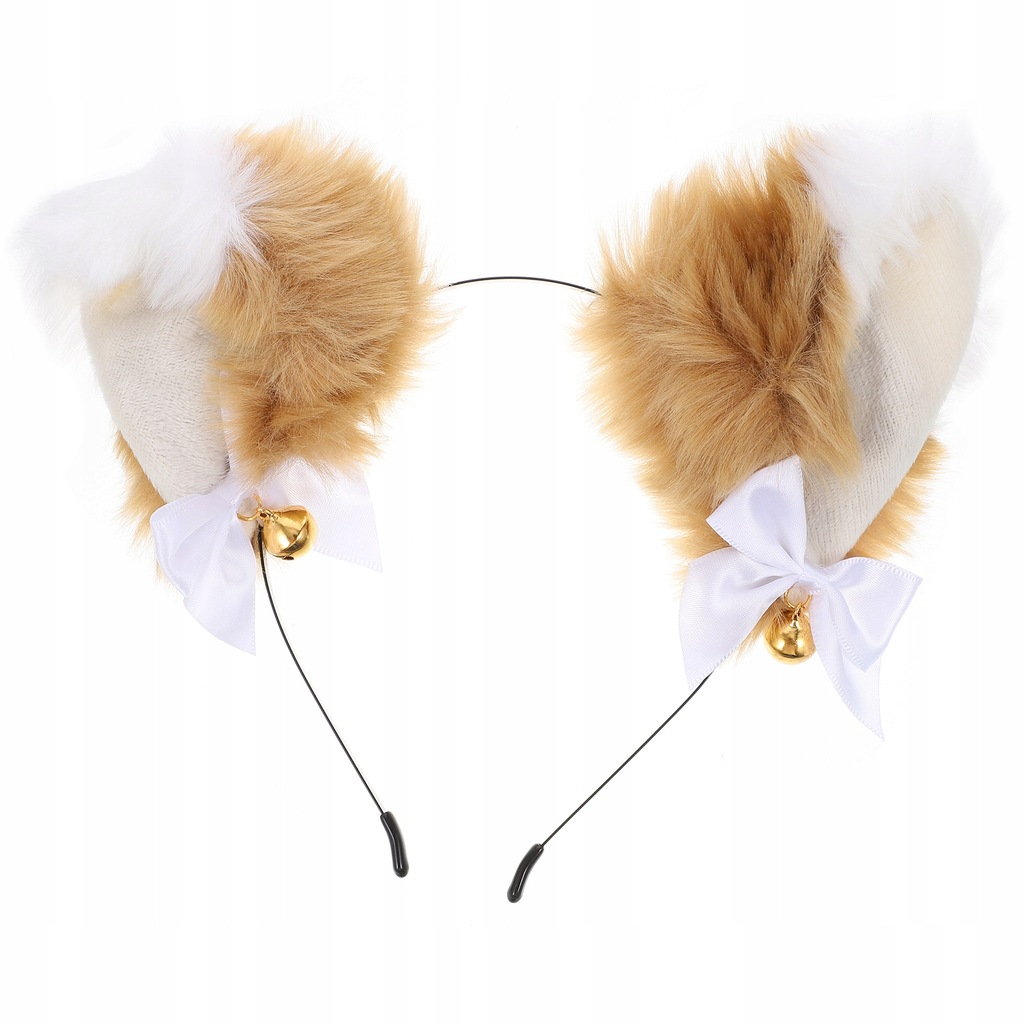 Cat Ear Bell Headband Hair Bands Fox Cosplay - 14310545559 - oficjalne ...