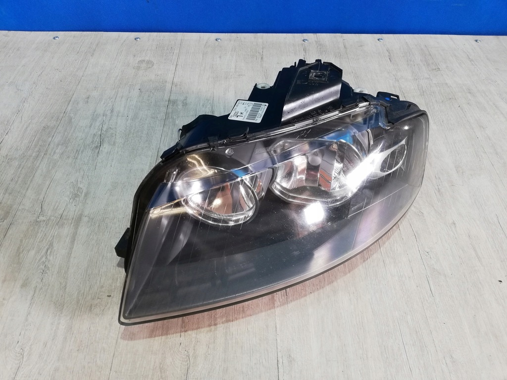 Audi A3 8P lampa reflektor lewa przód anglik - 12597588516 - oficjalne archiwum Allegro