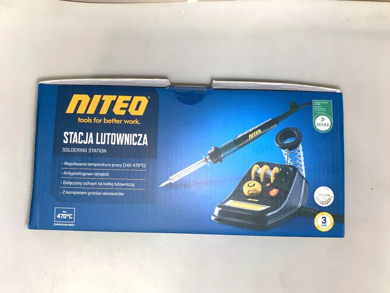 STACJA LUTOWNICZA NITEO TOOLS 48W - 12367322705 - oficjalne archiwum Allegro