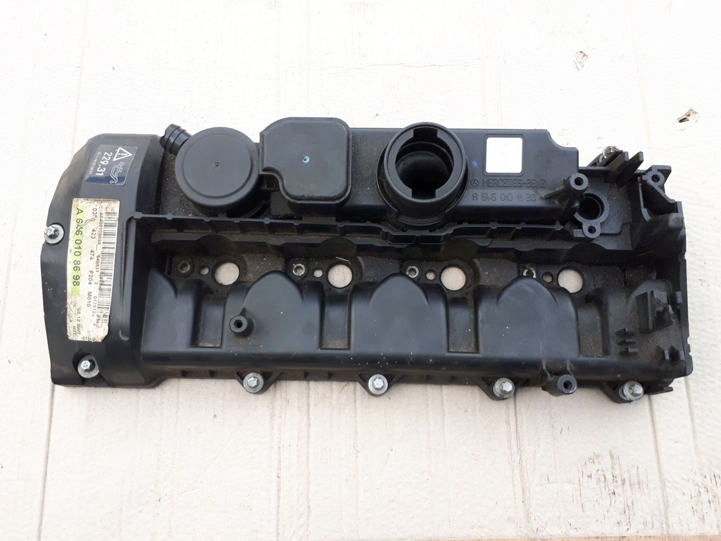 Pokrywa zaworów Mercedes W204 2.2 CDI A6460101130 - 12014185553 ...