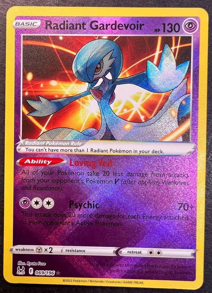 Radiant Gardevoir (SS Lost Origin 069/196) - 12796939970 - oficjalne ... Radiant Gardevoir (SS Lost Origin 069/196) - 12796939970 - oficjalne ...