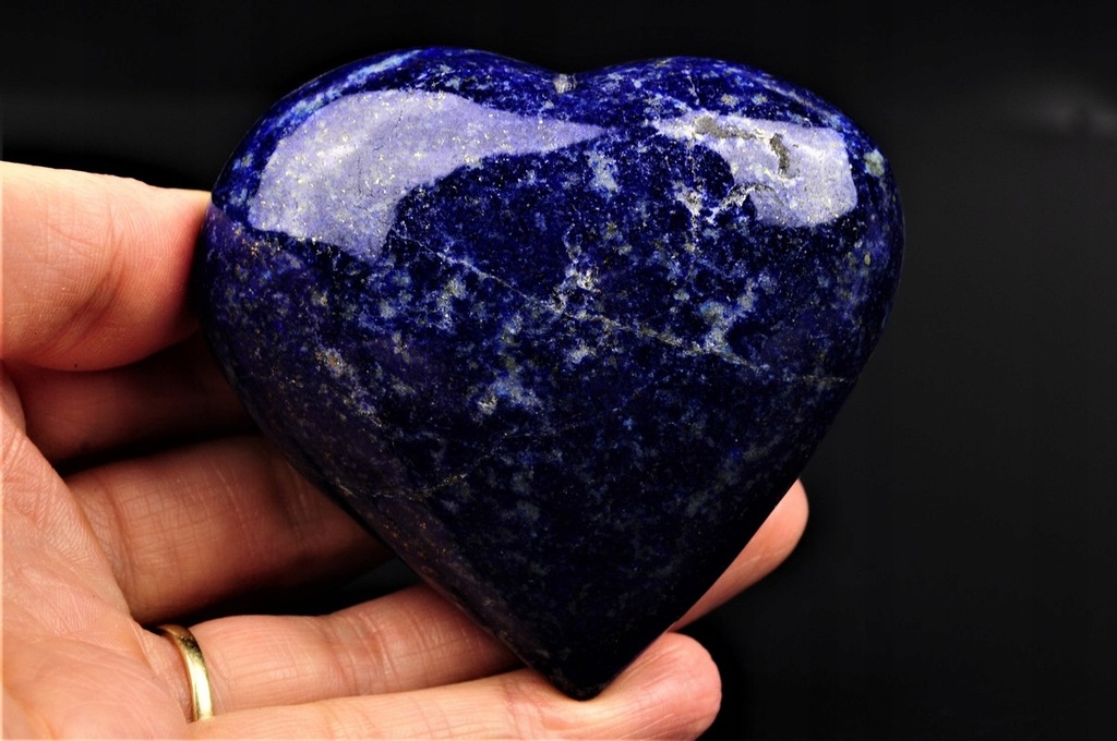 M.K.CAPAR_LAPIS LAZULI PIĘKNE SERCE NA PREZENT H15 - 13171205802 ...
