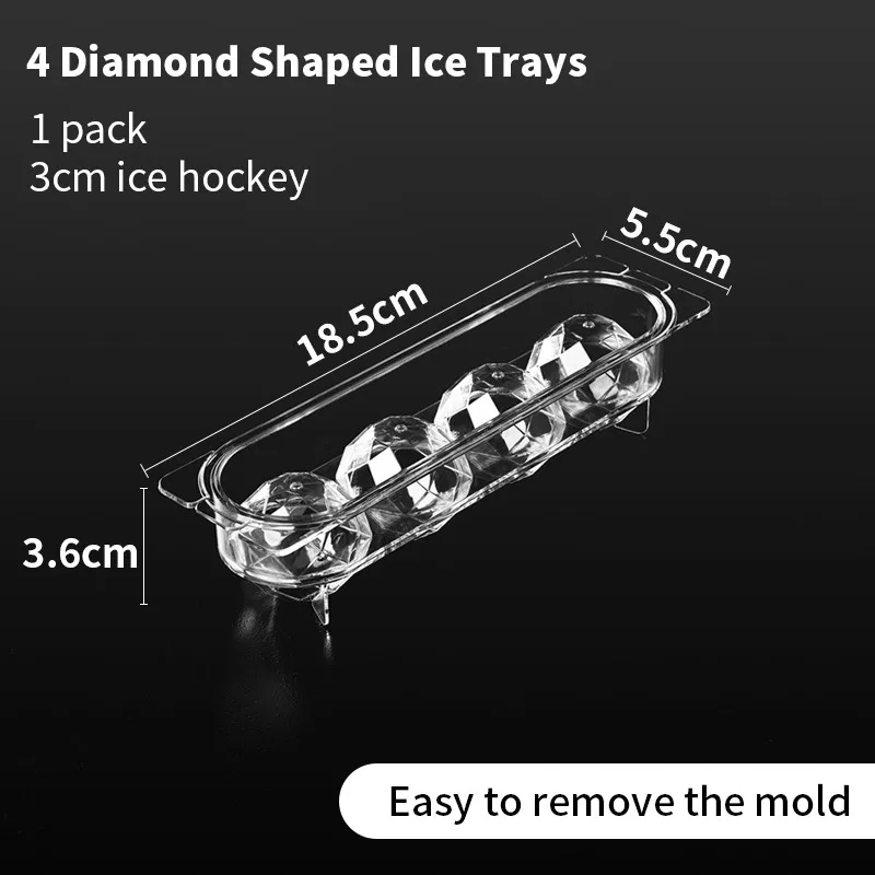 Formy do lodu Tacka na kostki lodu do zamrażarki D - 14987280122 ...