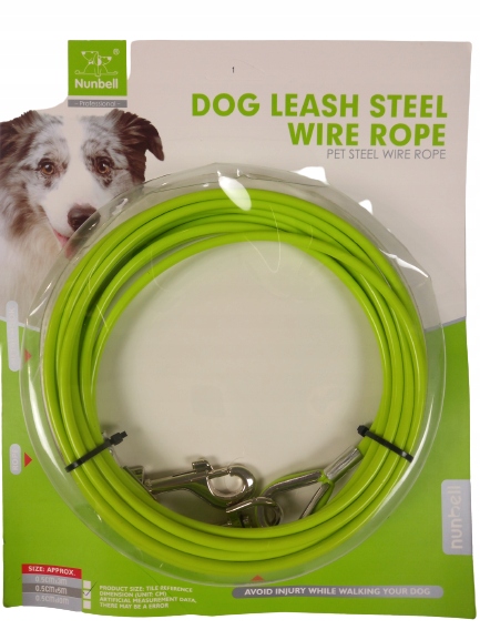 LINKA dla psa MOCNA SMYCZ stal łańcuch 5 m/0,5cm - 13396577626 - oficjalne archiwum Allegro