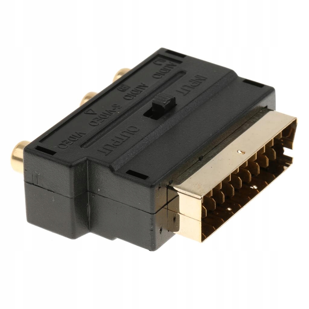 Pozłacana wtyczka i wyjście Mini Scart do - 12086831911 - oficjalne ...