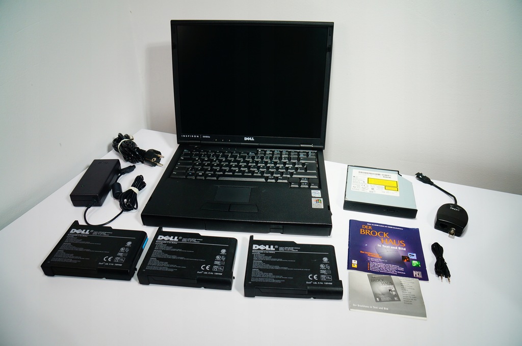 Retro Laptop Dell Inspiron 5000e Pentium III - 12666629776 - oficjalne ...