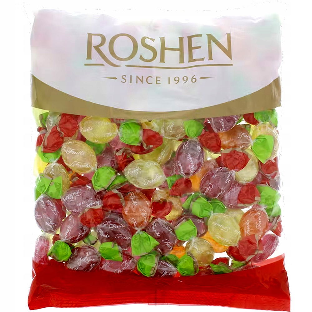 Roshen CUKIERKI KWASKOWE 600g - 13324989283 - oficjalne archiwum Allegro