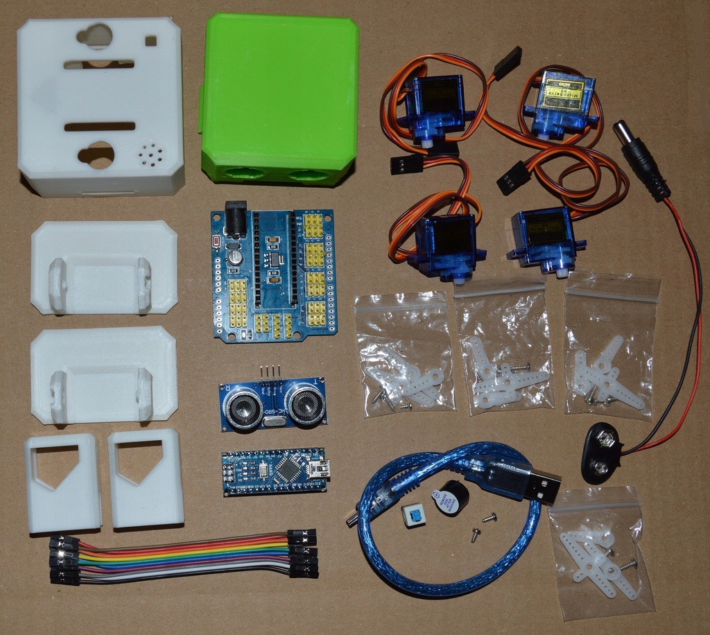 LIXBOT Otto ROBOT Arduino NANO serwo STARTER KIT - 7684713400 ... LIXBOT Otto ROBOT Arduino NANO serwo STARTER KIT - 7684713400 ...