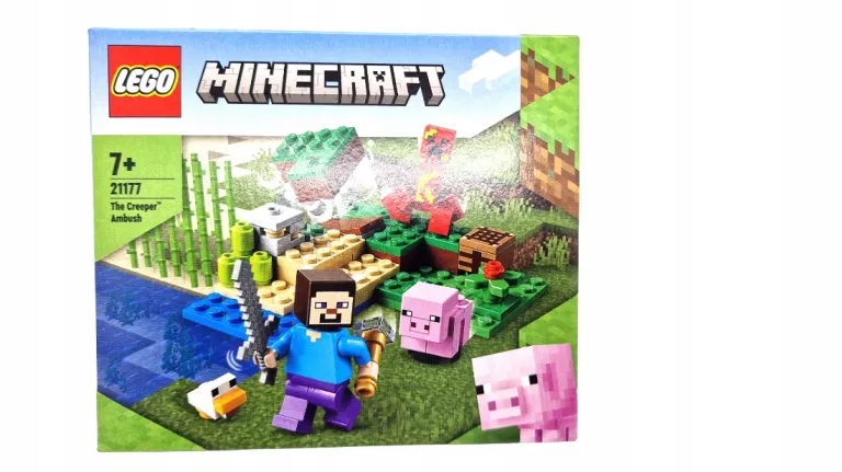 LEGO MINECRAFT 21177 ZASADZKA CREEPERA - 12567968696 - oficjalne ...