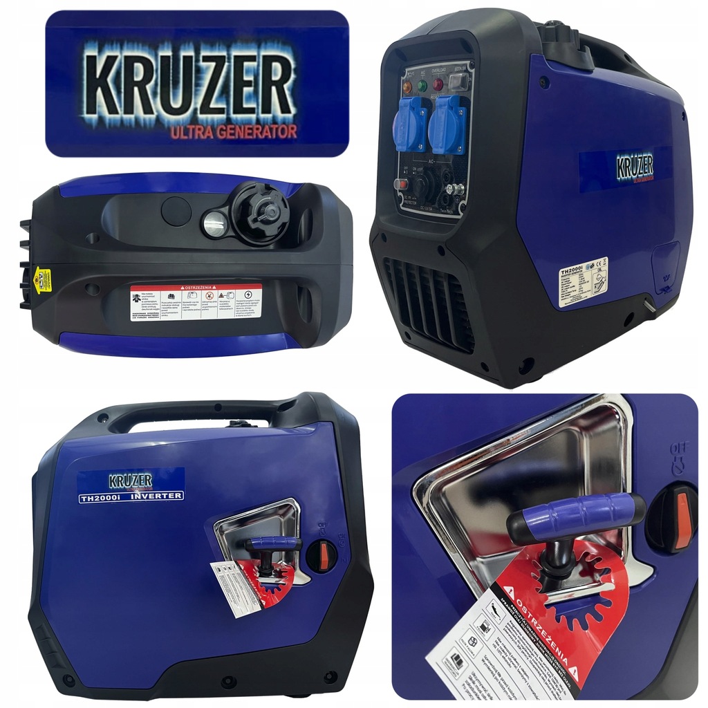 Agregat Prądotwórczy inwerterowy Kruzer TH2000i - 12940195754 ...