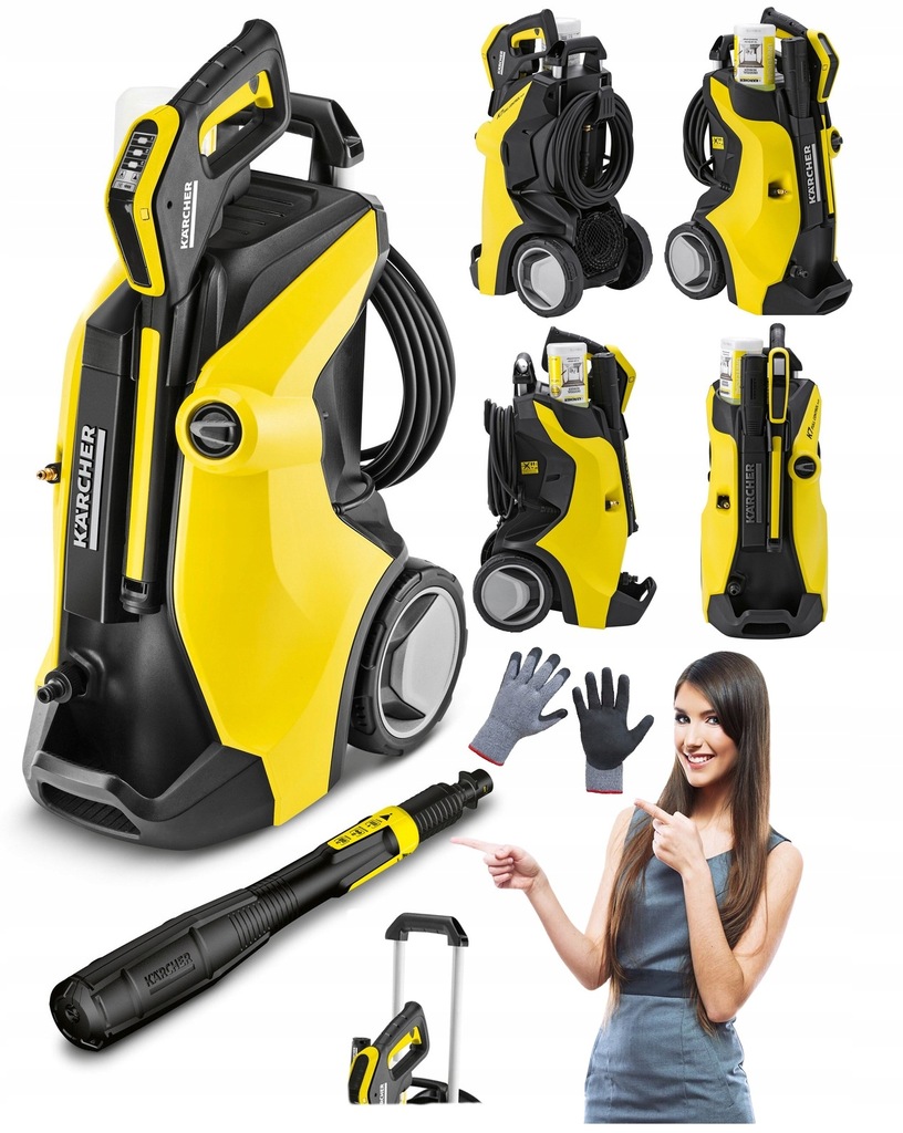 MYJKA WYSOKOCIŚNIENIOWA KARCHER K7 FULL CONTROL PLUS 3000W LANCA MULTI ...