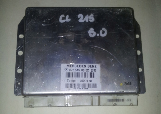 KOMPUTER ABC MERCEDES W 215 0225450832 - 5105172281 - oficjalne ...