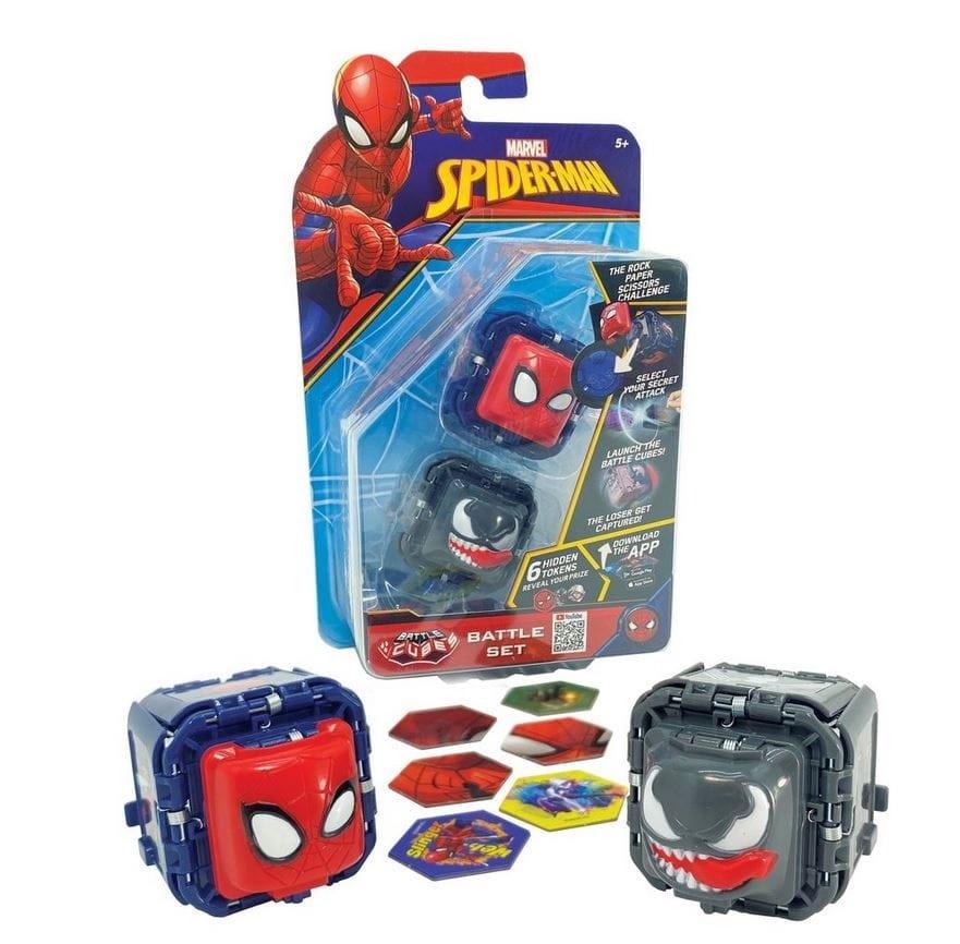 BATTLE CUBES MARVEL SPIDER-MAN ORYGINAŁ - 12860152792 - oficjalne ...