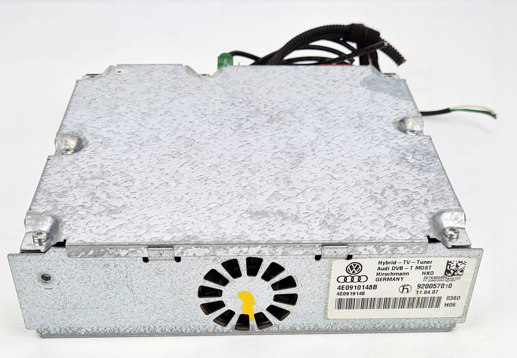 AUDI A6 C6 A8 D3 TUNER MODUŁ TV RADIA 4E0910148B - 13328831144 - oficjalne archiwum Allegro