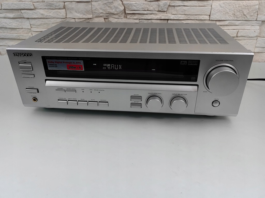 KENWOOD KRF-V5560D Cyfrowy amplituner 5,1 - 13525995522 - oficjalne archiwum Allegro