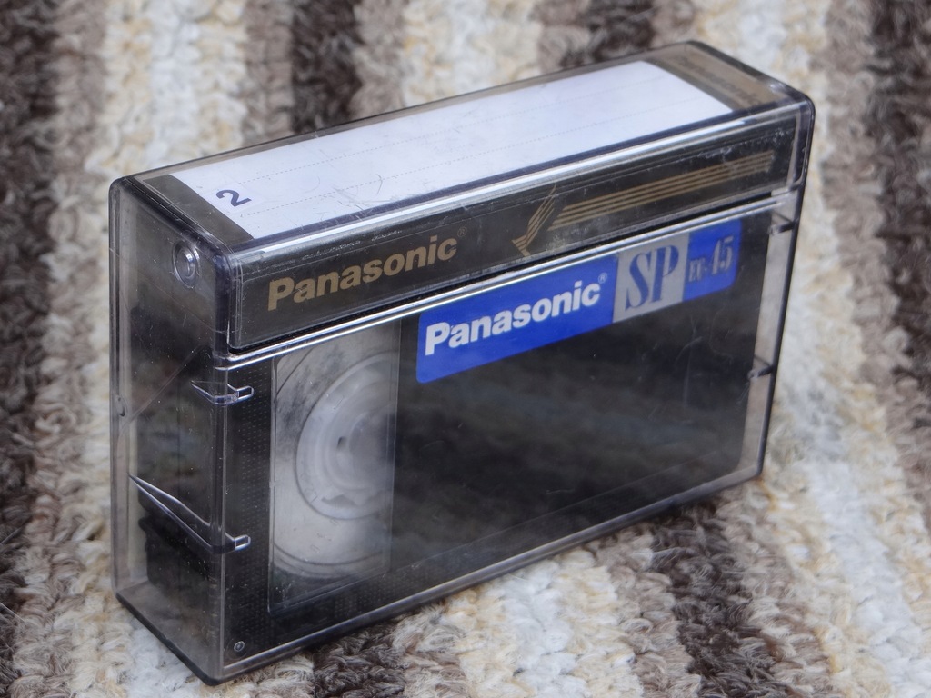 Kaseta do kamery VHS C PANASONIC SP-EC45 45min - 12303457206 - oficjalne archiwum Allegro