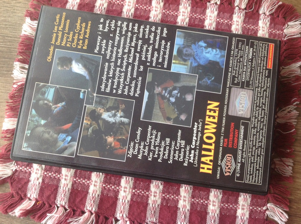 Halloween/VHS/Lektor/Vision Giga Unikat ! ! ! - 9029937284 - oficjalne ...