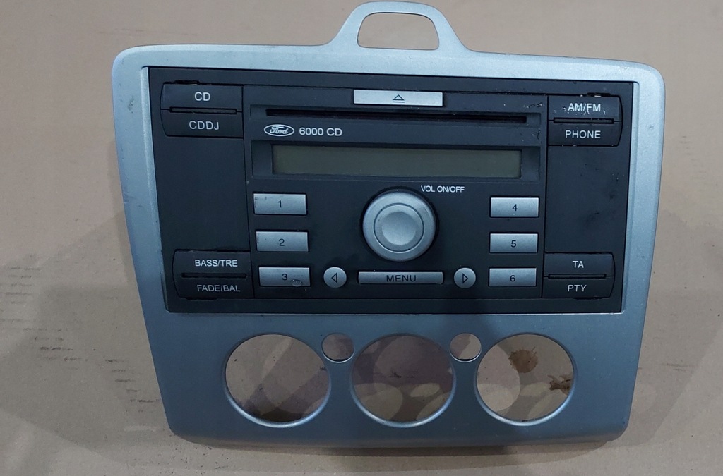 FORD FOCUS MK2 C-MAX FIESTA MK6 RADIO 6000CD KOD - 13487157671 ...