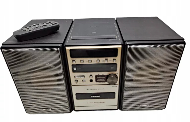 WIEŻA PHILIPS MC-220/22+GŁOŚNIKI ! POLECAM ! - 14275731949 - oficjalne ...