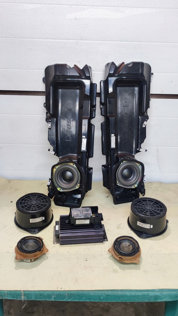 AUDI A6 C6 SEDAN GŁOŚNIKI WZMACNIACZ ZESTAW BOSE - 12174576934 - oficjalne archiwum Allegro