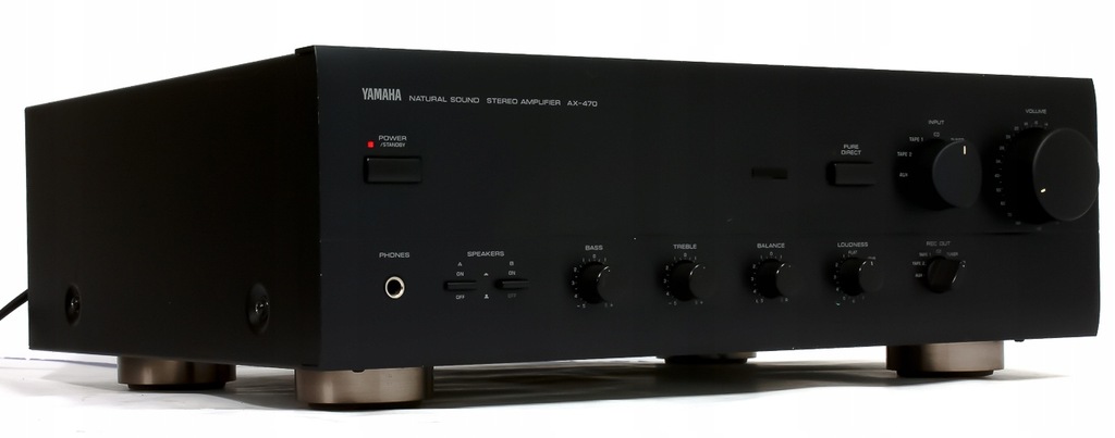 YAMAHA AX-470 REWELACYJNY WZMACNIACZ STEREO - 12152996343 - oficjalne archiwum Allegro