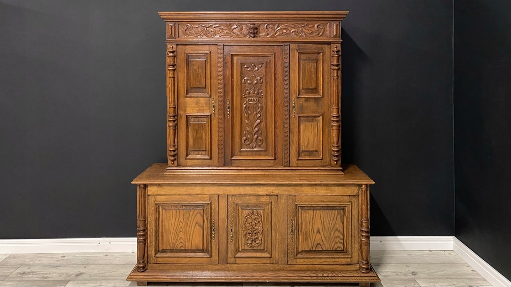 Antiqus 4021/22 Regał , kredens. barek antyk - 11421281975 - oficjalne ...