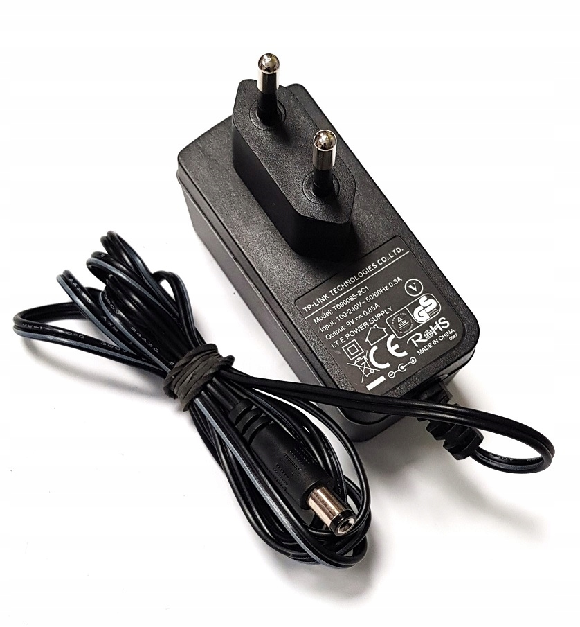 ŁADOWARKA ZASILACZ TP-LINK 9V 0.85A T090085-2C1 - 14377653769 ...