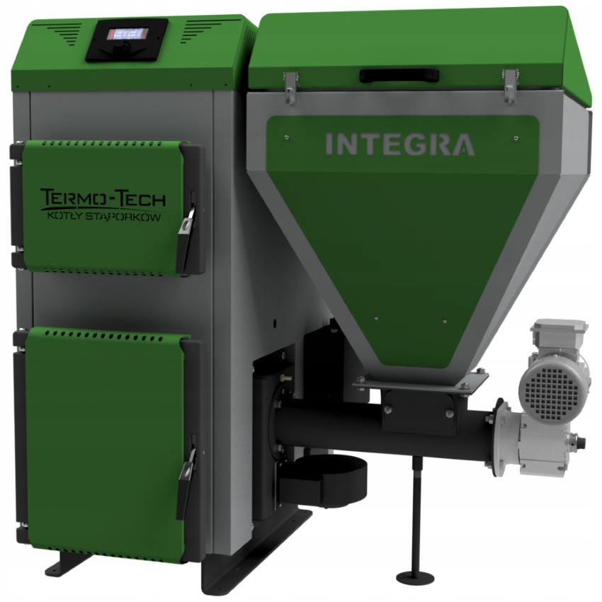 TERMO-TECH Ekologiczny kocioł 5 klasy INTEGRA 12KW z palnikiem ...