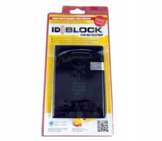 ID BLOCK Etui Antykradzieżowe na Paszport - 9421978582 - oficjalne ...