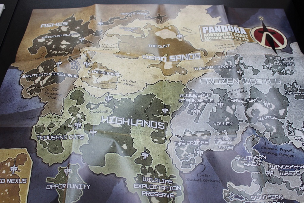 BORDERLANDS 2 ARTBOOK + MAPA - 9780120377 - oficjalne archiwum Allegro