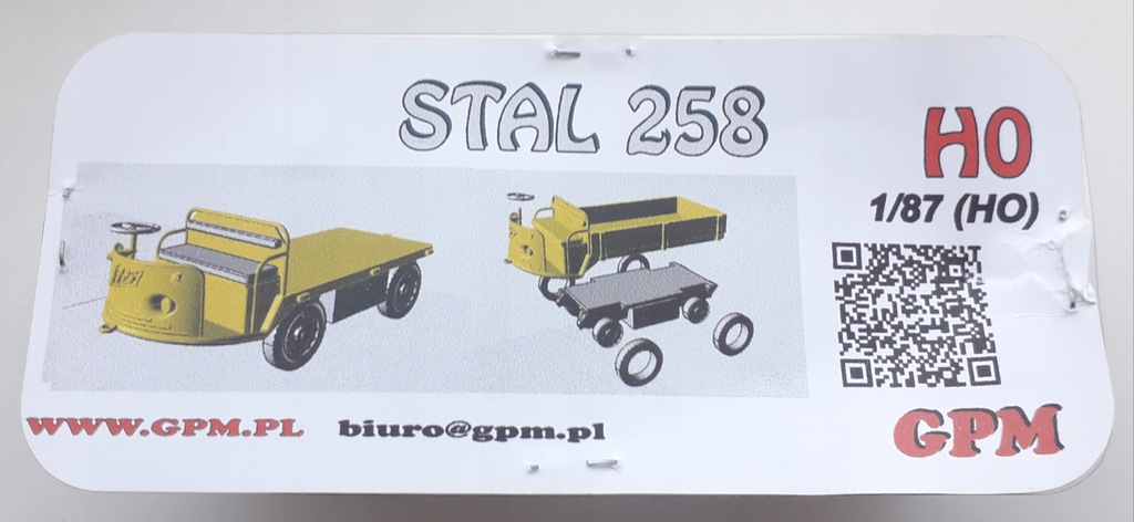 Wózek akumulatorowy STAL 258 3D GPM w H0 - 11627373723 - oficjalne ...