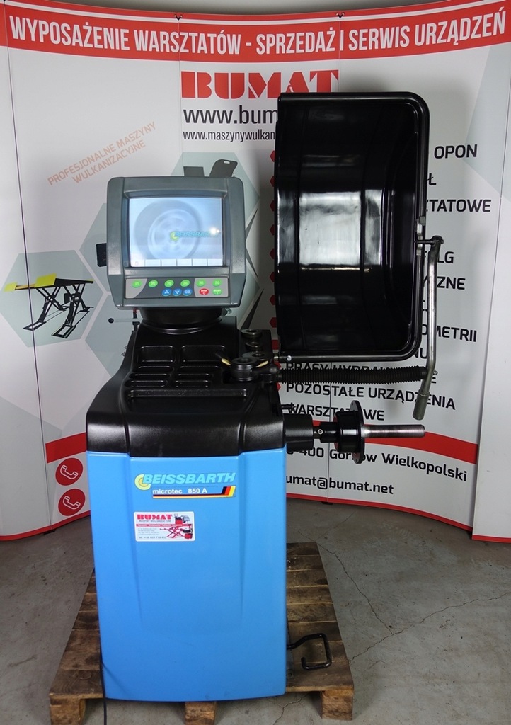 Wyważarka do kół Beissbarth Microtec 850 A - automat, dostawa ...