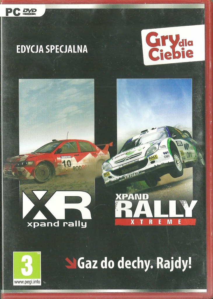 Xpand Rally + Xpand Rally Xtreme - 13855940512 - oficjalne archiwum Allegro