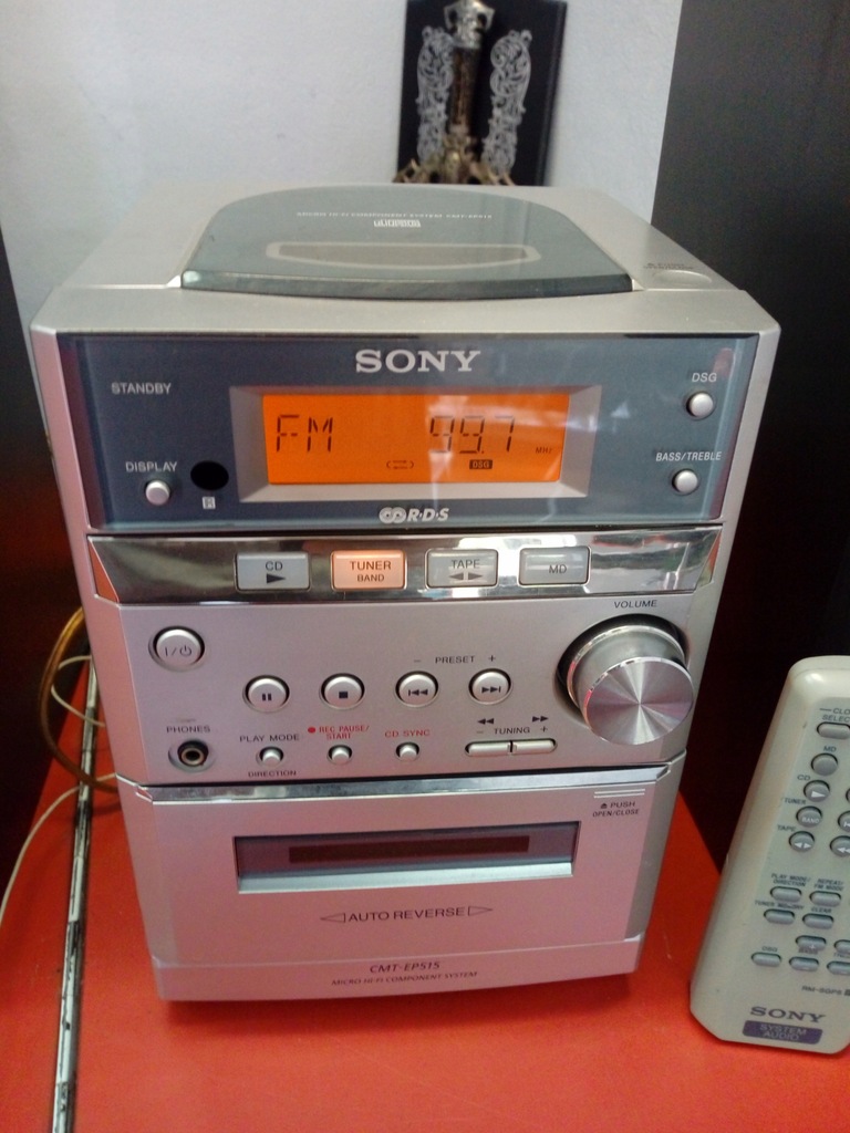 Wieża SONY CMT-EP515 + Kolumny DENON USC-70 - 12594333955 - oficjalne ...