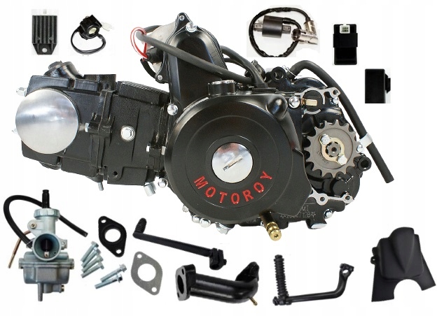 Silnik 125 ccm 4T Romet Zipp Junak Barton Moretti - 8399519374 - oficjalne archiwum Allegro