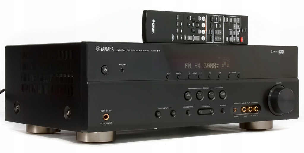 YAMAHA RX-V371 KINO DOLBY TRUEHD DTS-HD HDMI RDS PILOT - 14467280108 - oficjalne archiwum Allegro