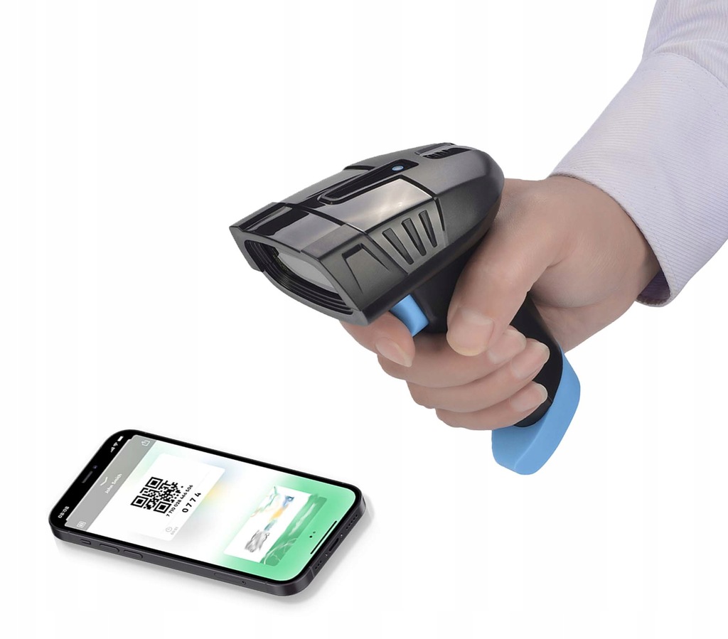 Czytnik skaner kodów 1D/2D QR stacja + automat - 12386995646 ...