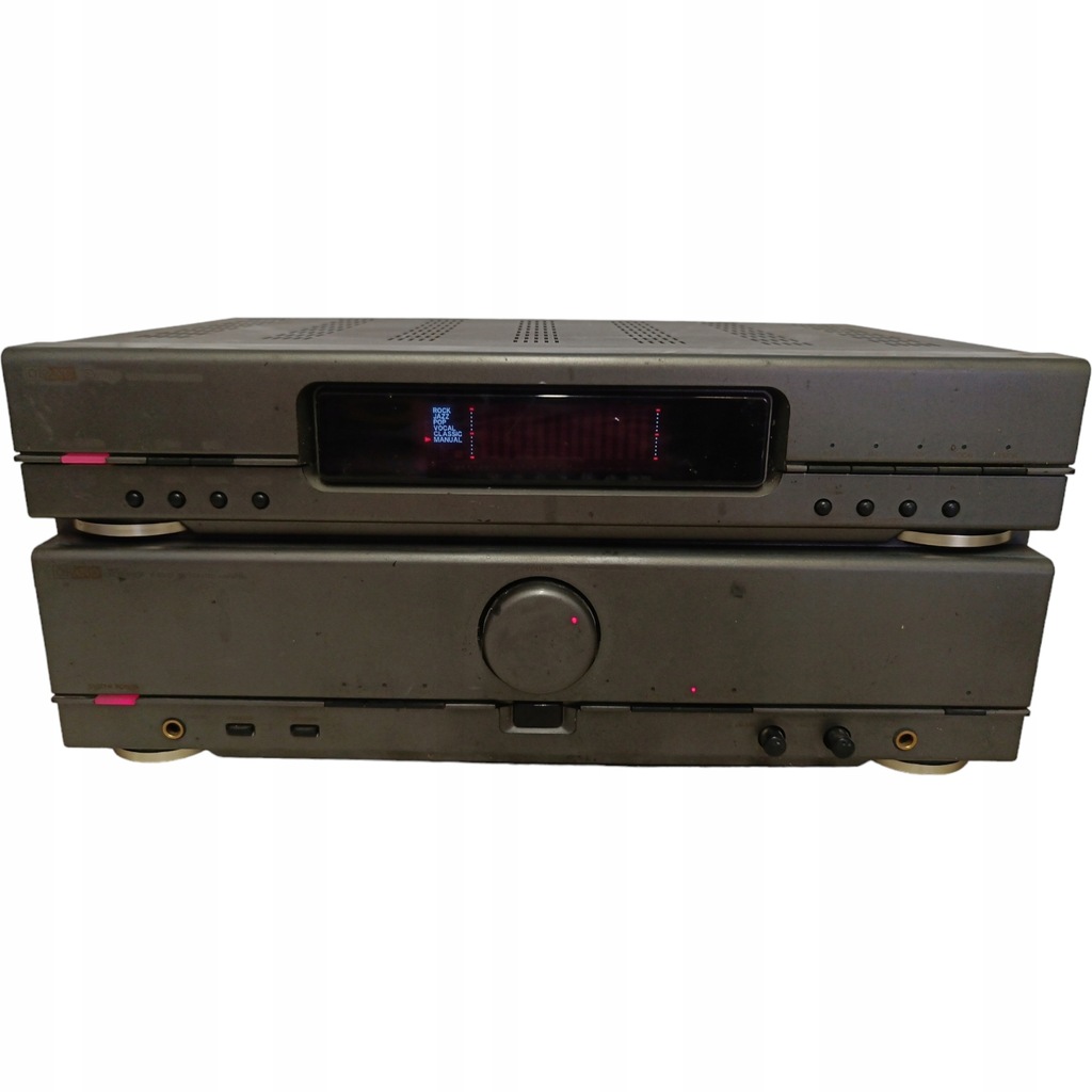 Wzmacniacz z korektorem i wyświetlaczem Okano v8000 - 15422037473 - oficjalne archiwum Allegro