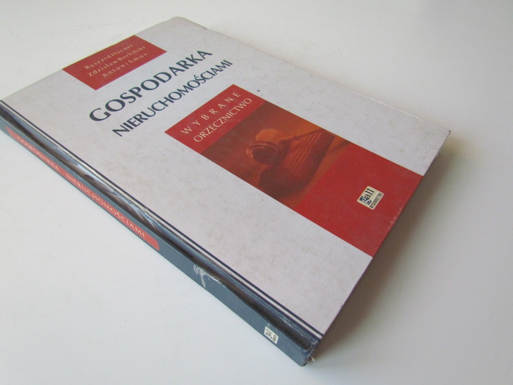GOSPODARKA NIERUCHOMOŚCIAMI orzecznictwo HYCNER - 7372103425 ...
