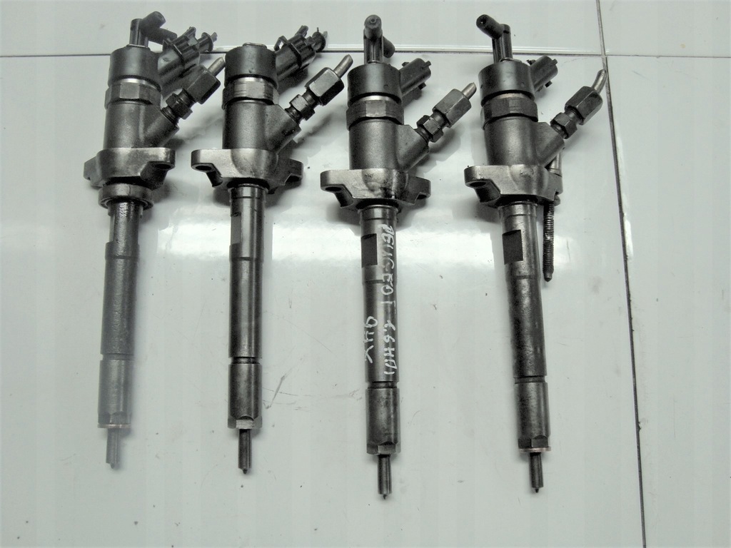 PEUGEOT 207 307 1.6HDI WTRYSK WTRYSKI 0445110239 - 12546756687 - oficjalne archiwum Allegro