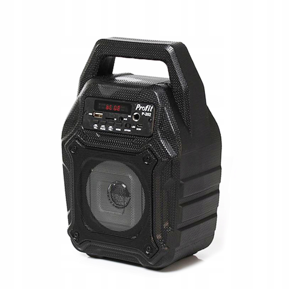 RADIO PRZENOŚNE USB AKUMULATOR GŁOŚNIK 12V 230V - 7353951963 ...