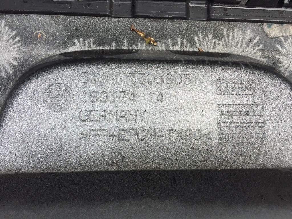 BMW X1 E84 LCI LIFT ZDERZAK TYŁ 51127303803 ORG - 7340246062 ...