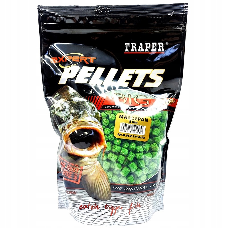 Pellet Zanętowy Traper Pellets Marcepan 8mm 1kg - 13604911442 - oficjalne archiwum Allegro