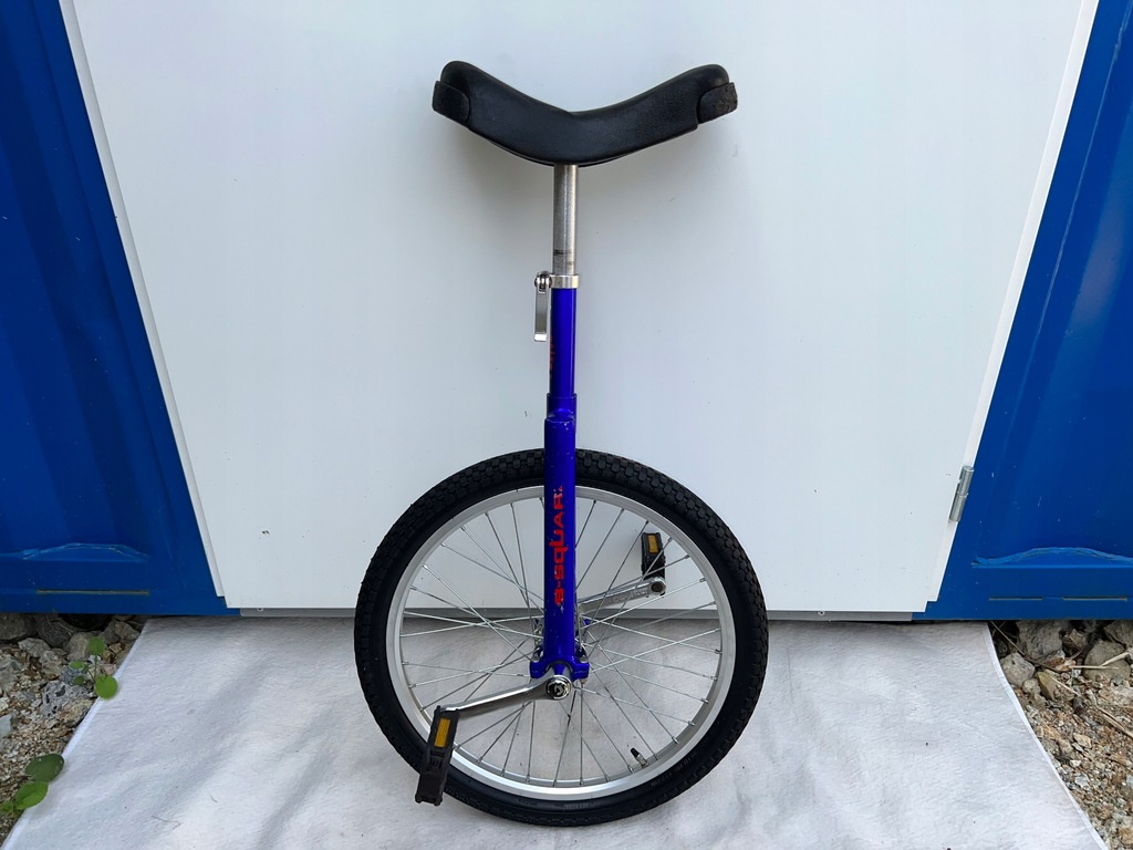 Monocykl B-SQUARE 20'' jednokołowiec rower blue - 12385627581 ...