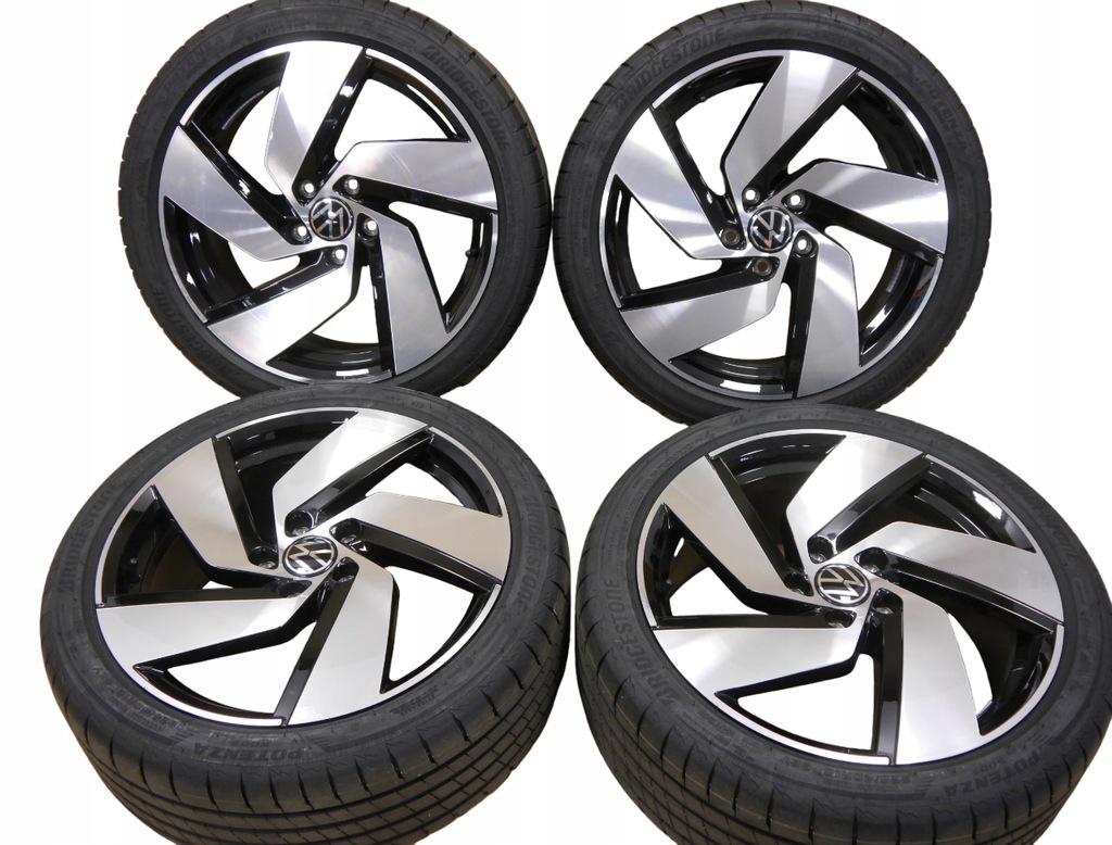 VW GOLF 8 GTI R-LINE KOŁA 225/40/18 BRIDGESTONE 5H0601025H ...