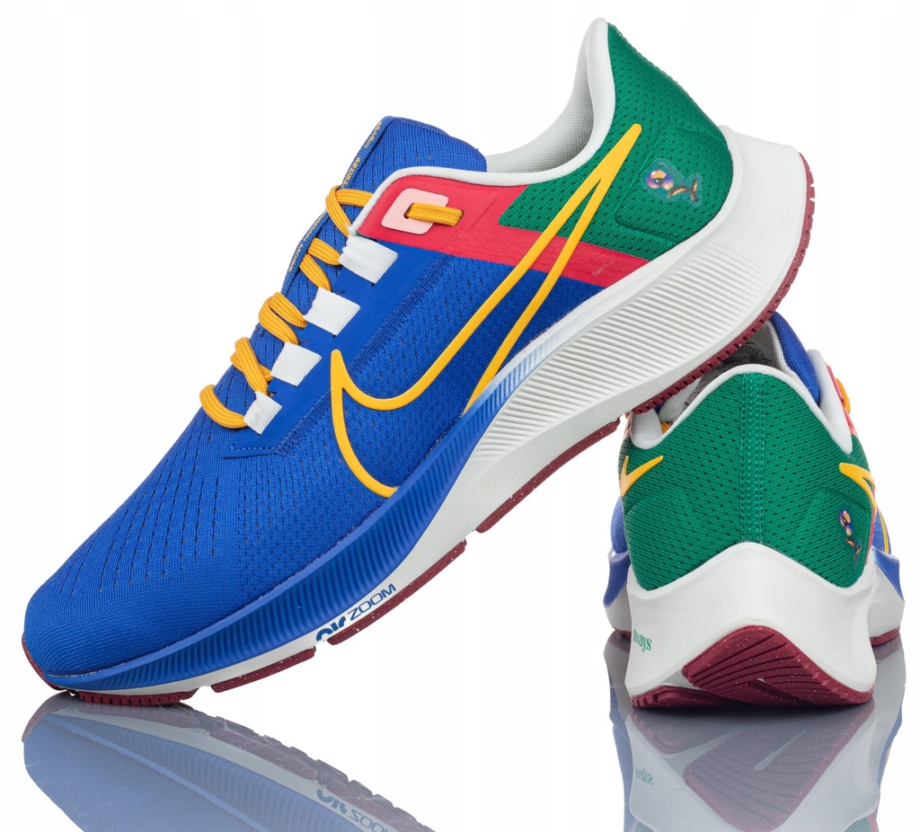 BUTY NIKE AIR ZOOM PEGASUS 38 JM DO7763 400 R-40 - 12695323197 ...