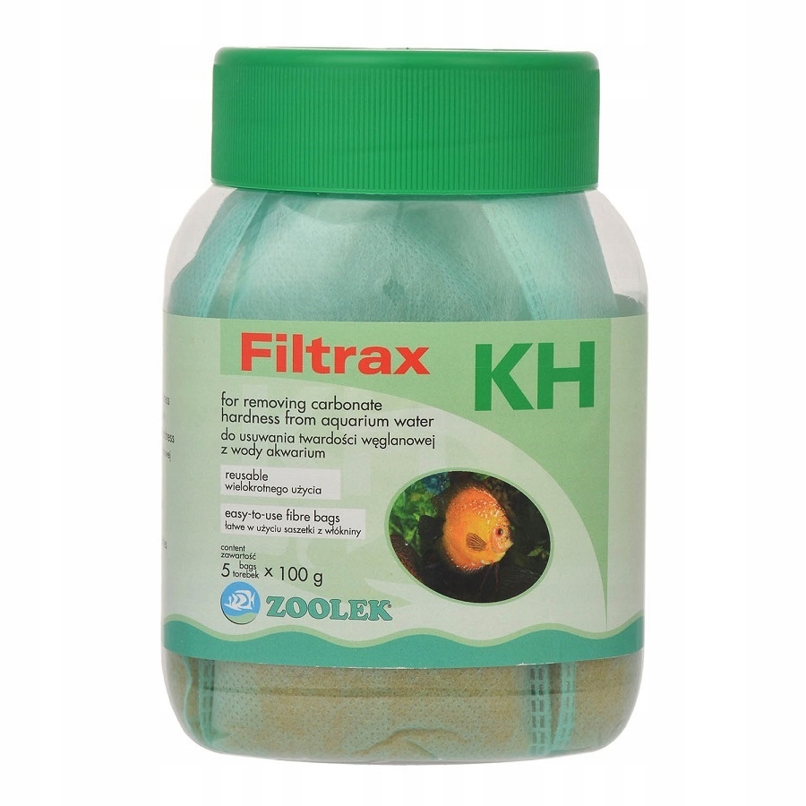 Zoolek Filtrax KH obniża twardość węglanową 5x100g - 10022441071 ...