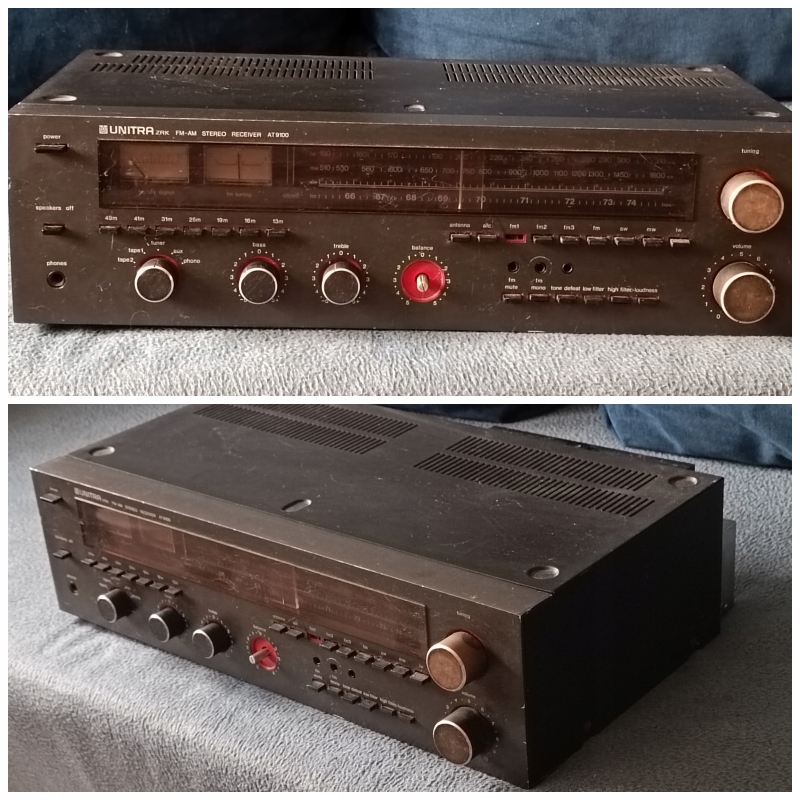 UNITRA amplituner AT9100 do naprawy lub na części - 13531723283 ...